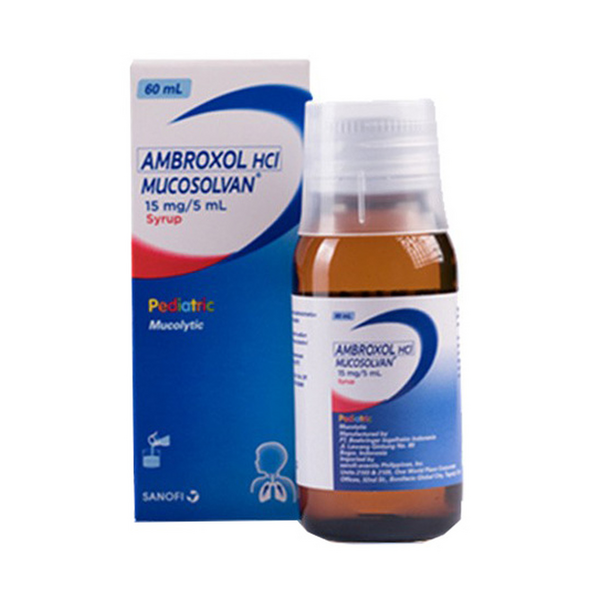 MUCOSOLVE Ambroxol Hydrochloride 15mg / 5mL Syrup 60mL price in the ...